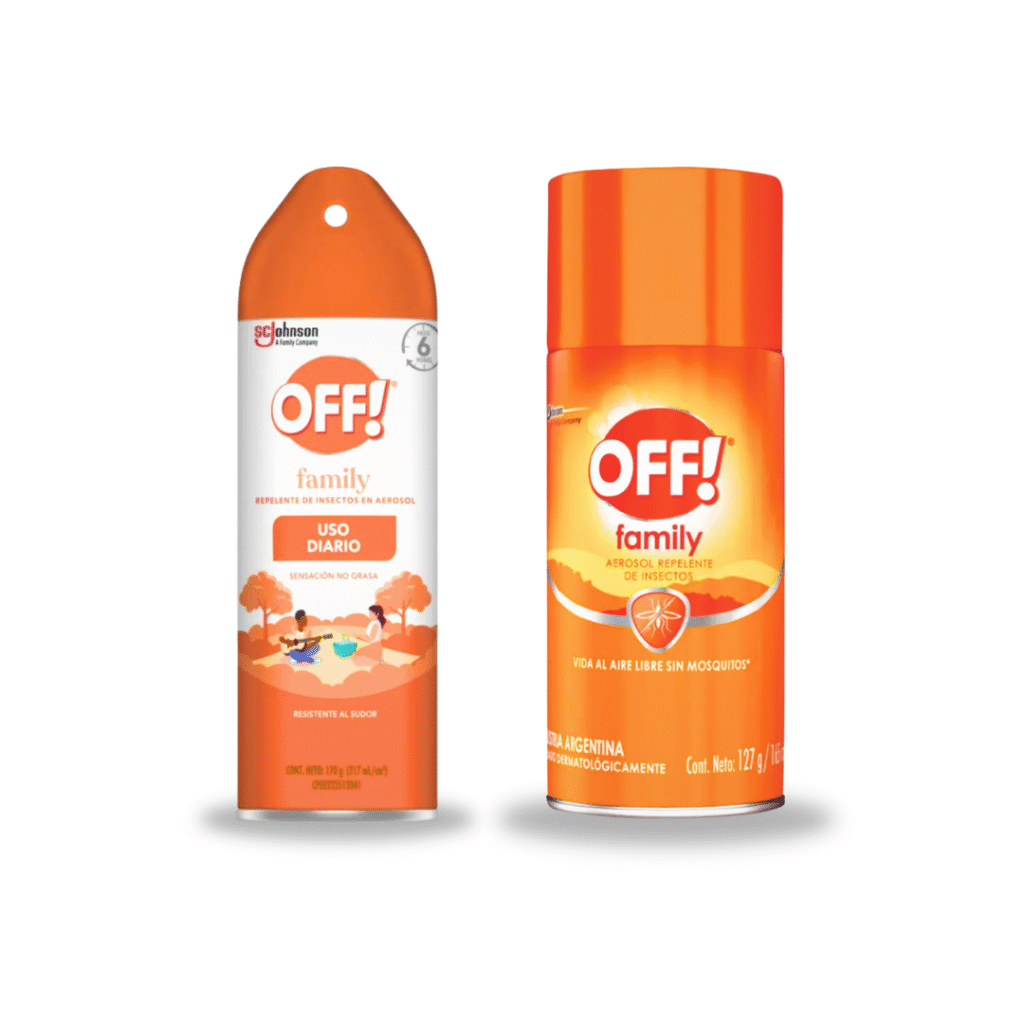 Repelente de insectos OFF – Fábrica Burbujitas